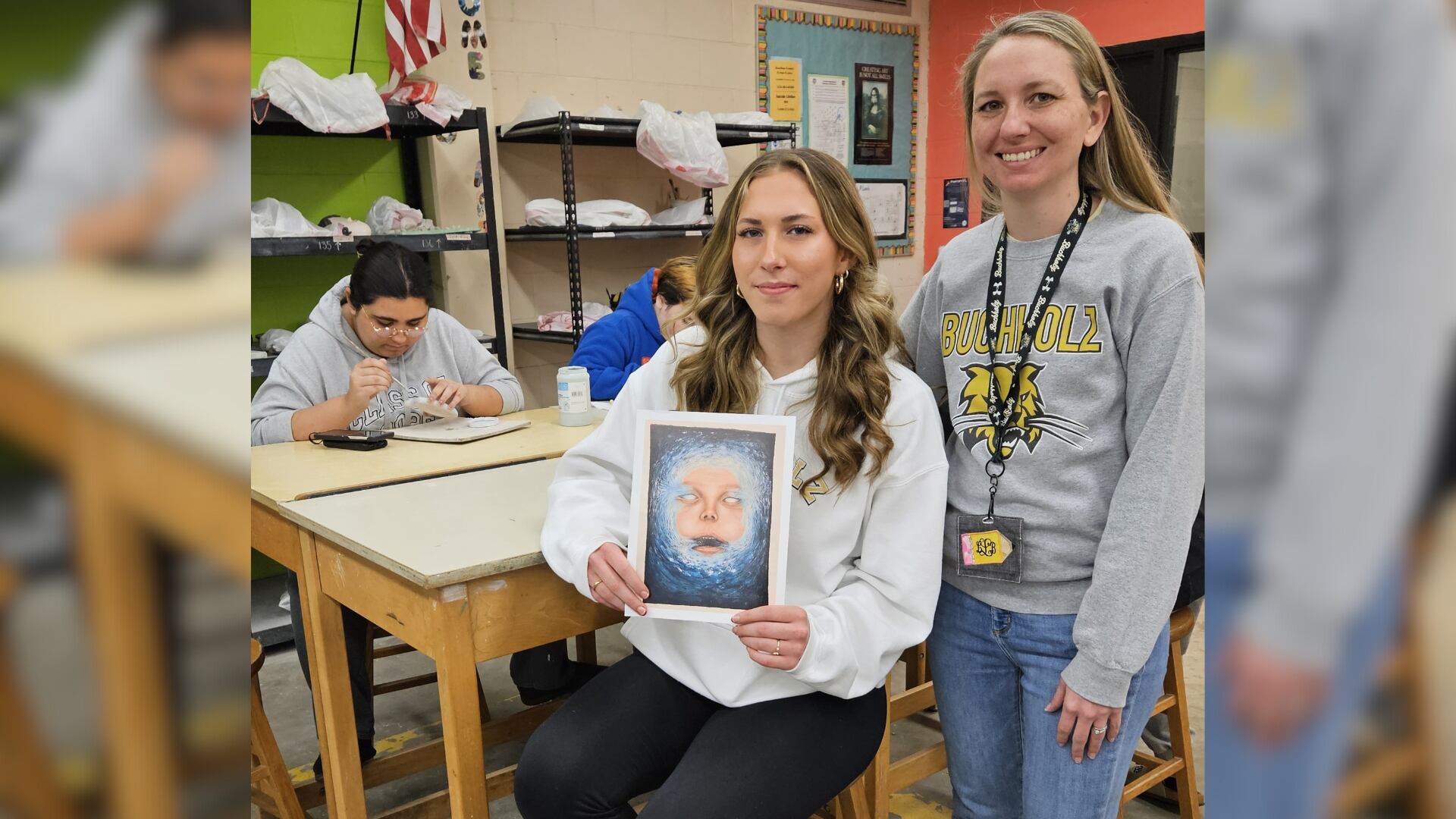 Gainesville student’s artwork selected for AP Art and Design Exhibit