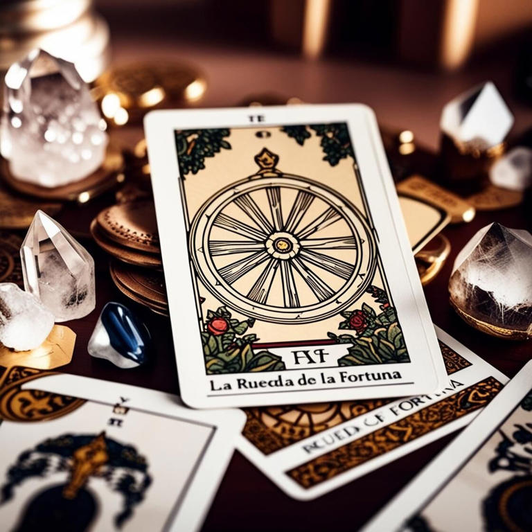 Arcano de la rueda de la fortuna en el tarot: Afronta el cambio