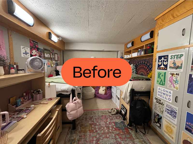 What Happened When I Sent Photos of My Messy Dorm to an Interior Designer