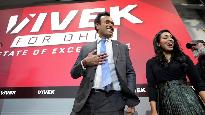 Vivek Ramaswamy announces Ohio governor run, explains plan to MOGA