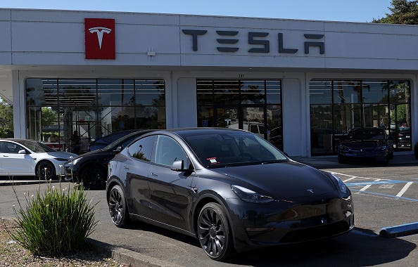 Tesla sales decline for first time in 12 years