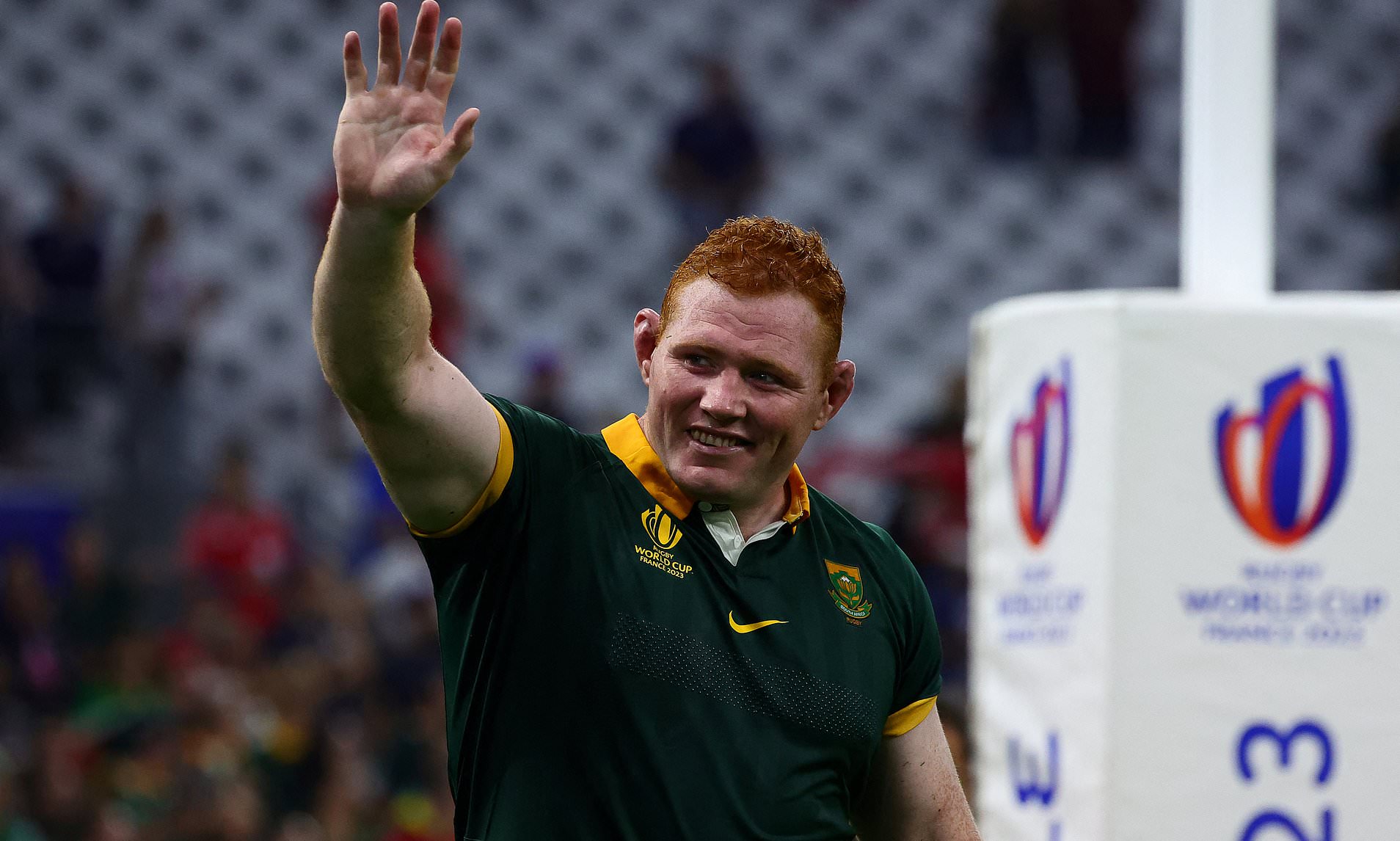 South Africa's two-time World Cup winning prop Steven Kitshoff forced ...