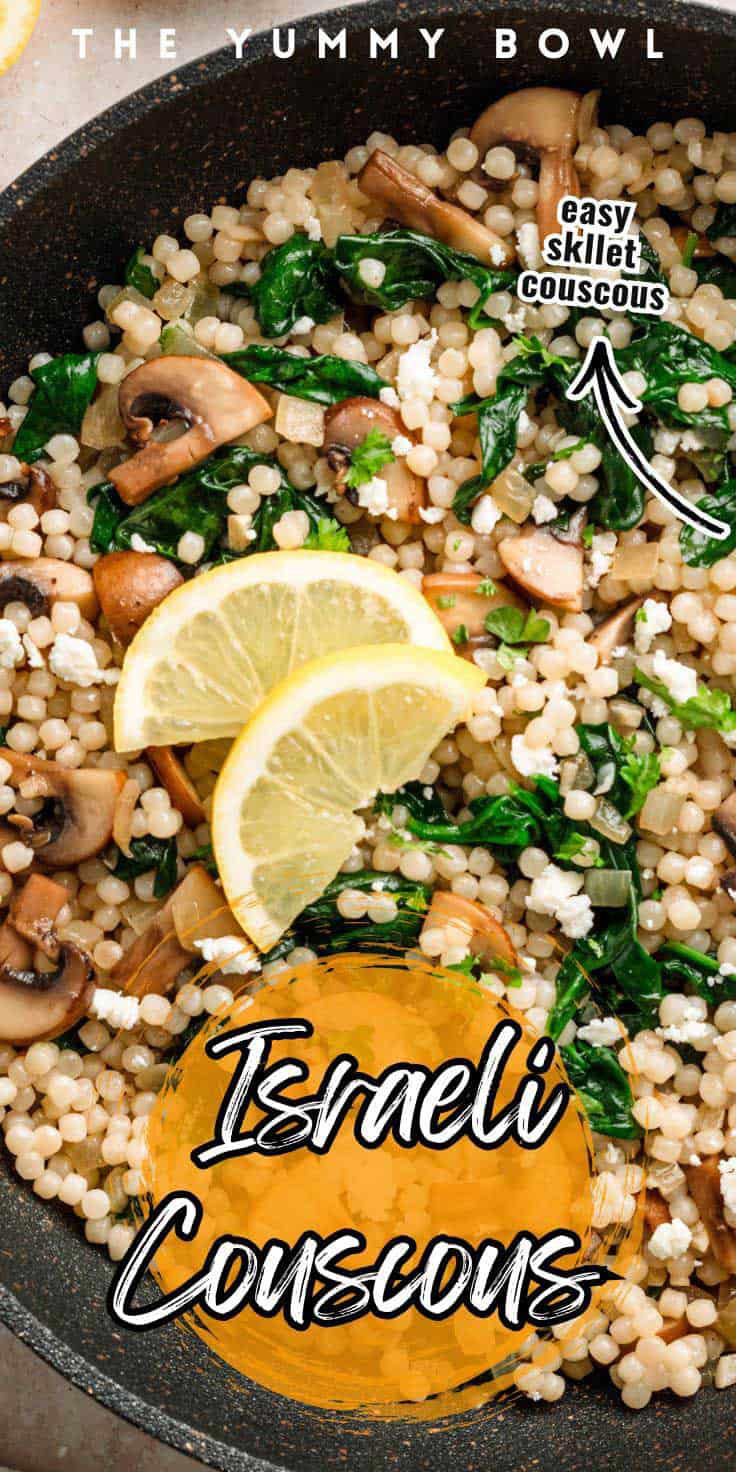 Easy Israeli Style Couscous Skillet