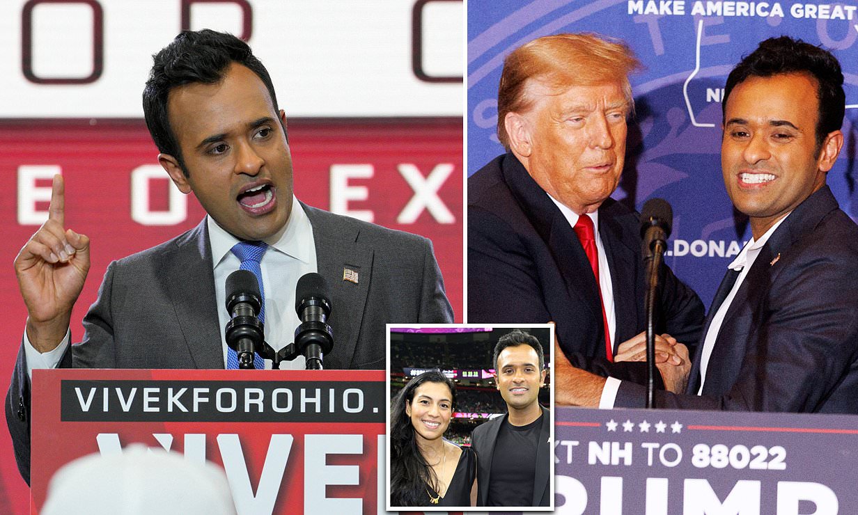 Trump backs Vivek Ramaswamy in his run for Ohio governor