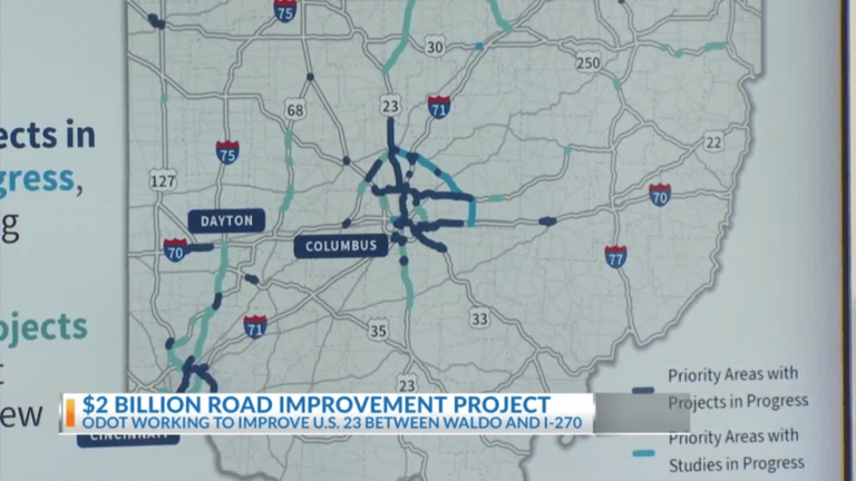 ODOT introduces $2B road improvement project for U.S. 23 north of Columbus