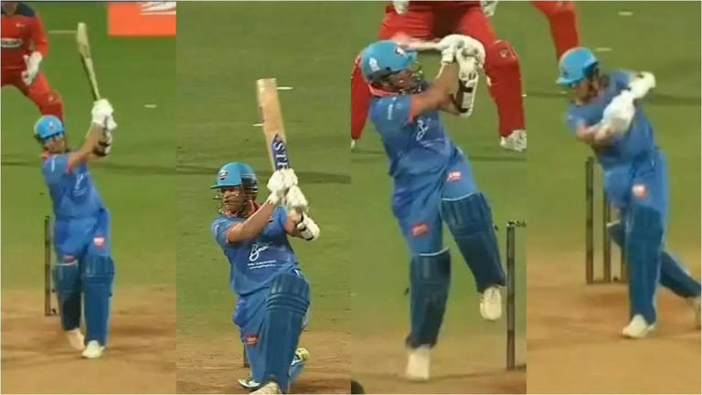 'God Wanted to Play Cricket': Sachin Tendulkar Leaves Fans Awestruck ...