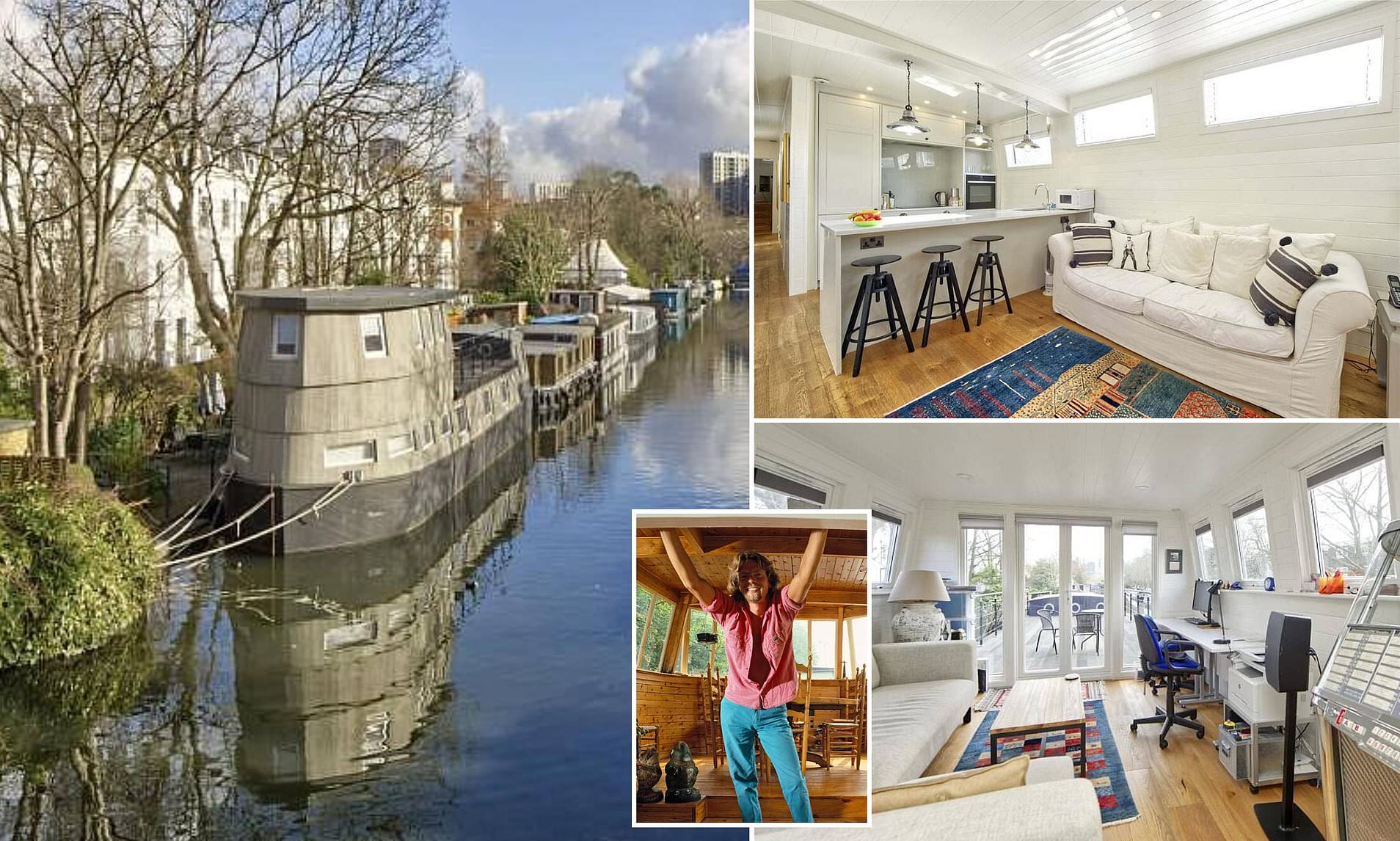Richard Branson puts Little Venice houseboat where he started his ...