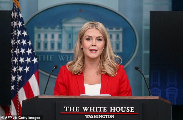 Karoline Leavitt announces MAJOR White House media shake-up