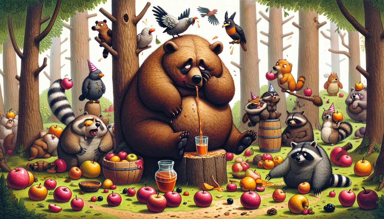 Alcohol ingestion by animals is surprisingly widespread, and we're ...