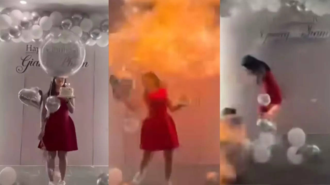 Birthday Party Horror: Woman Suffers Facial Burns As Hydrogen Balloons ...