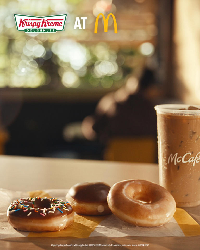 McDonald’s amps up breakfast menu with bagel sandwiches, Krispy Kreme ...