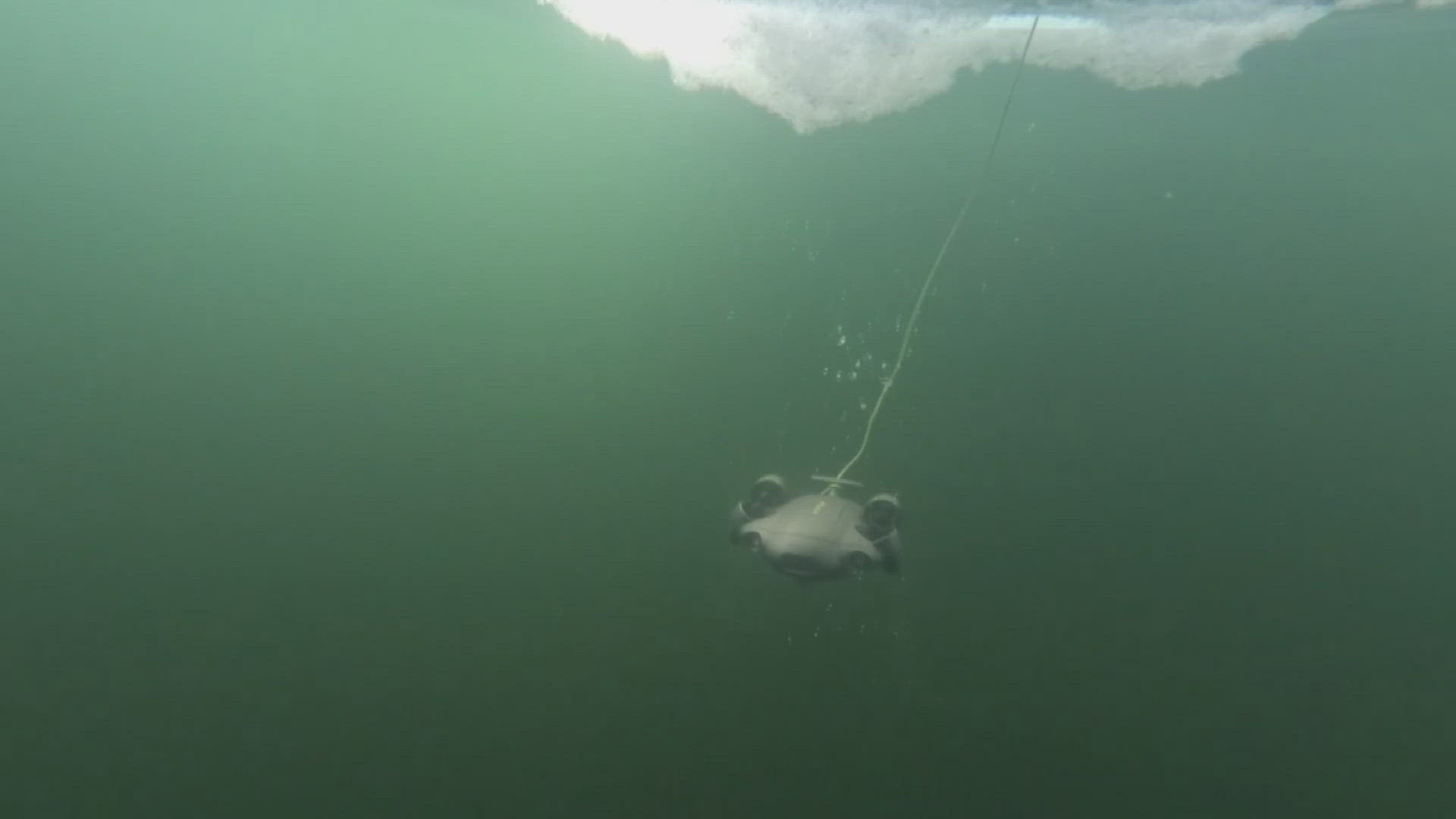 Underwater drone helps monitor fish in Maine lakes and ponds