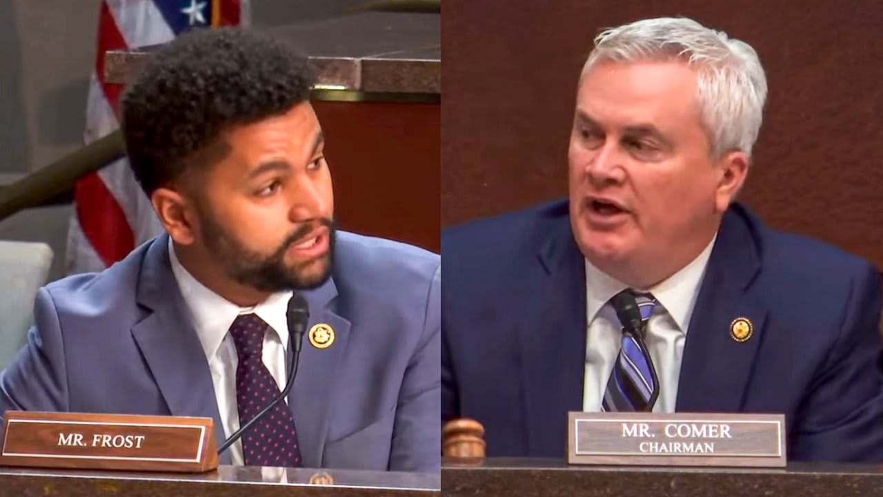 'Grifter': All hell breaks loose in James Comer's hearing when Dem ...