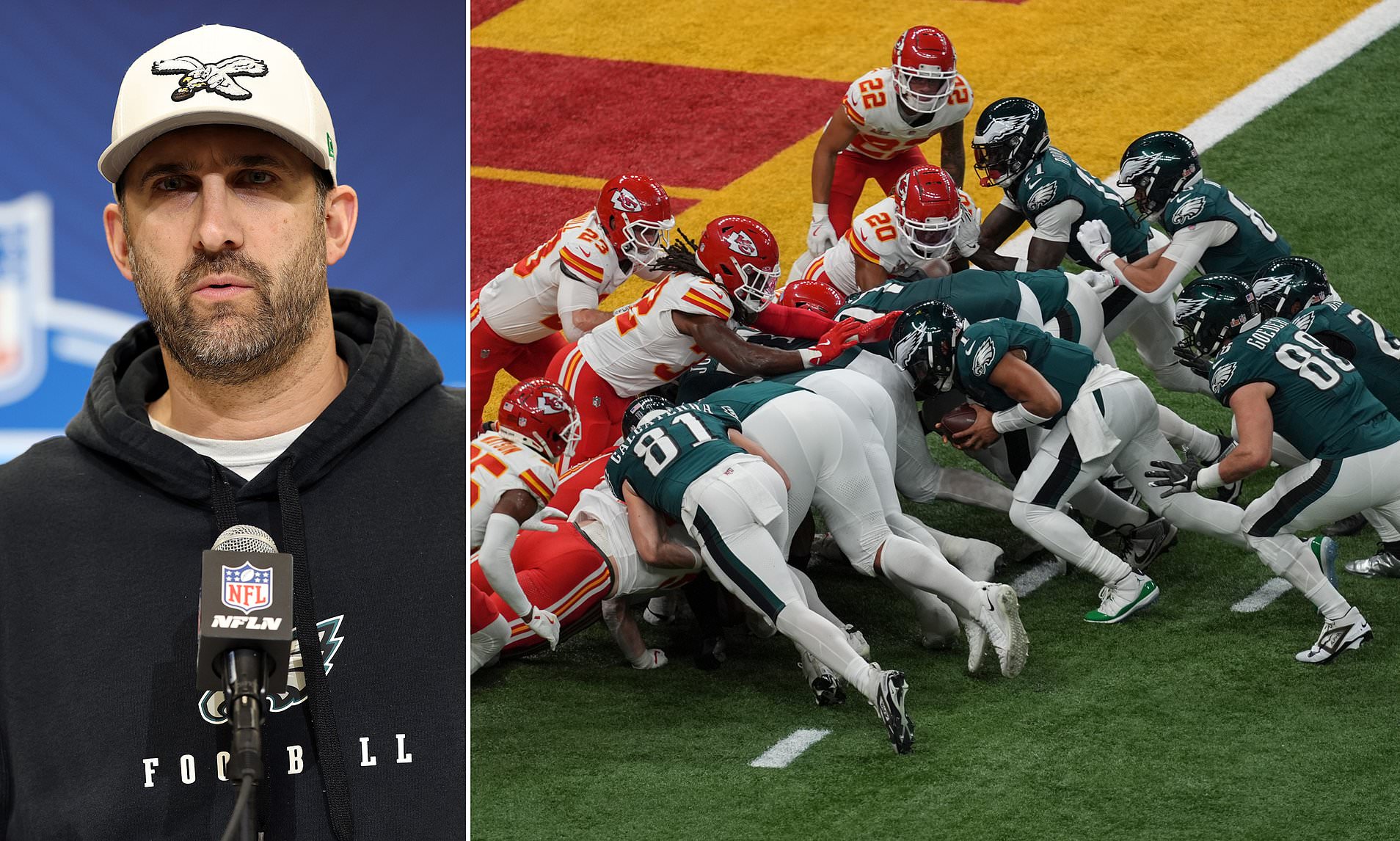 'Insulted' Eagles furiously hit back at NFL rival's proposal to ban ...