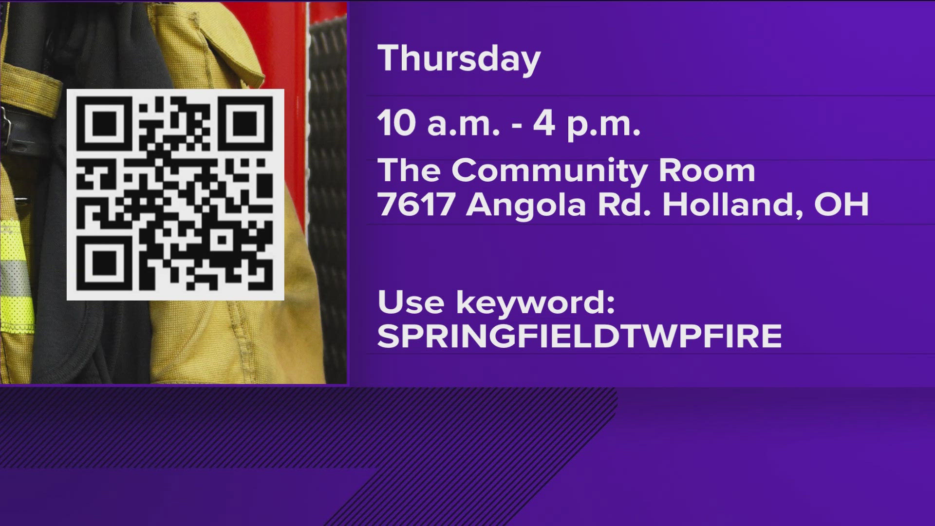 Springfield Township Fire Department hosting blood drive inspired by first-hand knowledge of need