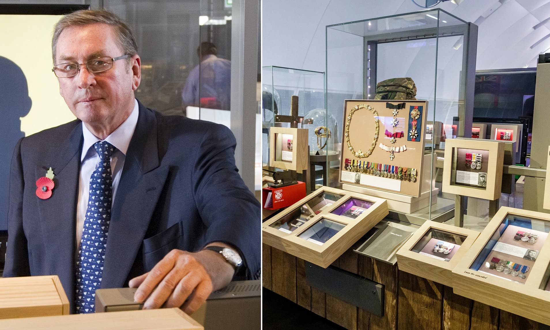 Lord Ashcroft's sadness as Imperial War Museum closes medal exhibition