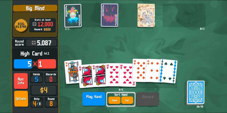 Balatro: All Hand Types, Ranked