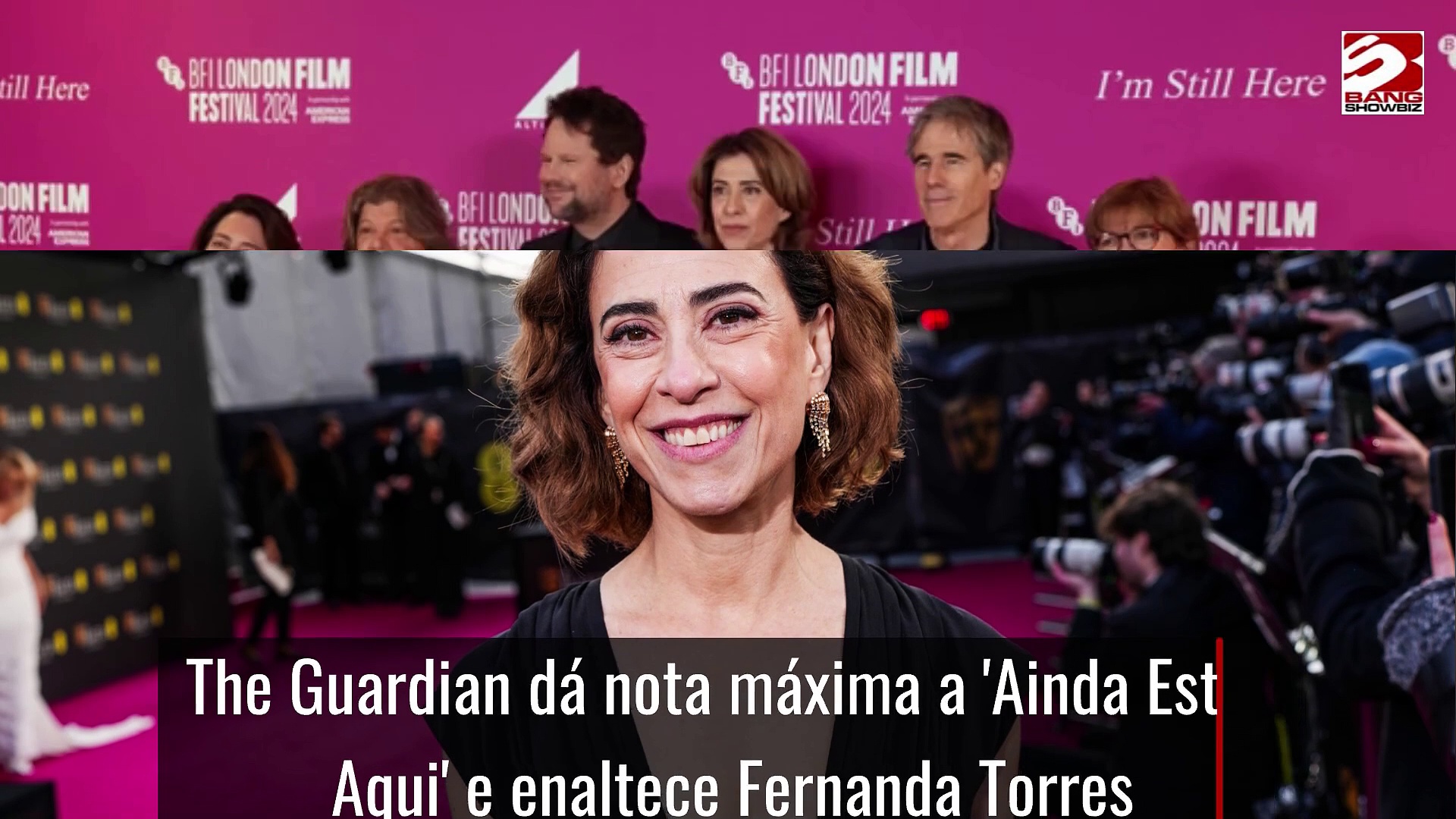 The Guardian dá nota máxima a 'Ainda Estou Aqui' e enaltece Fernanda Torres