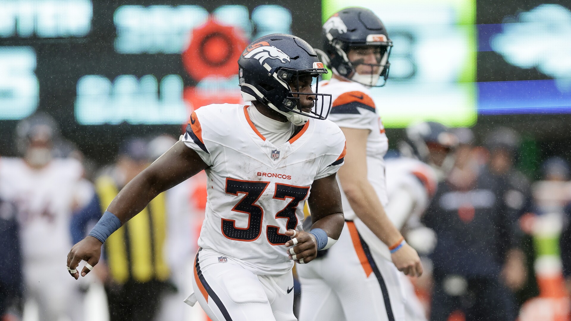 George Paton: "There's a chance" we bring Javonte Williams back