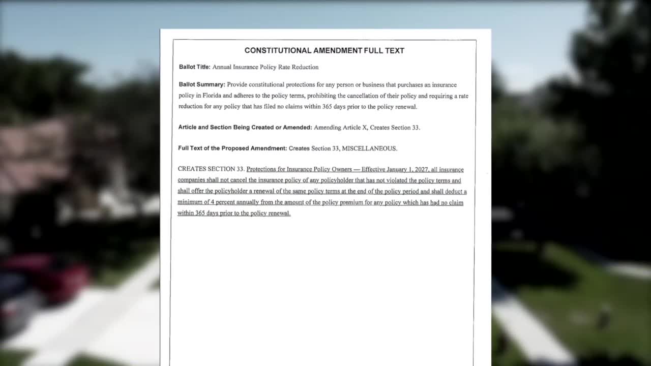 Petition seeks to let Florida voters decide on insurance