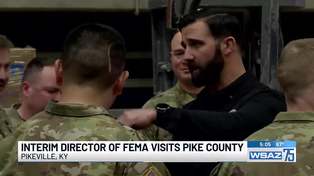 FEMA’s interim director visits Pike County, Ky.