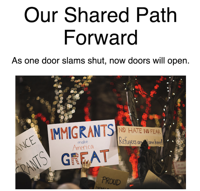 GGIC terminates refugee resettlement program after Trump EO suspends ...