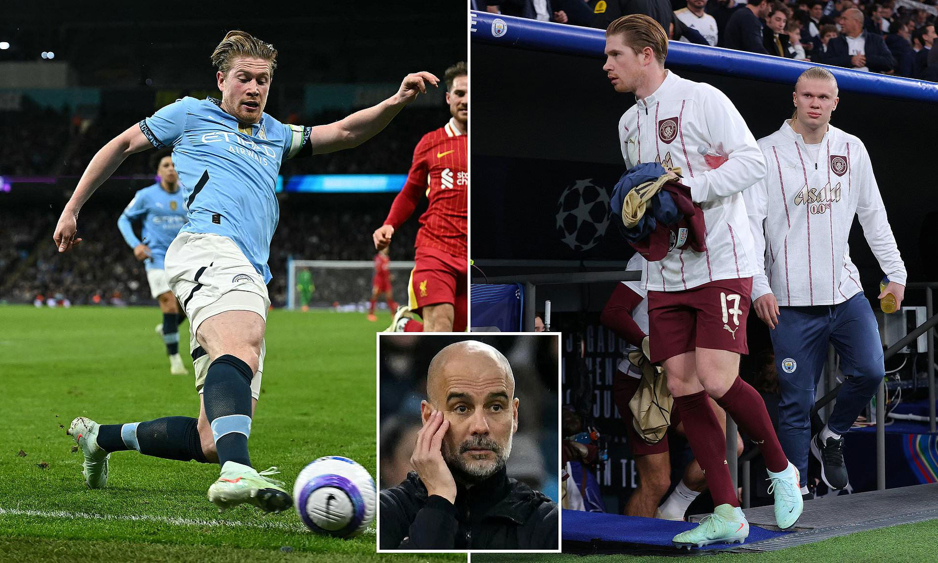 Pep Guardiola calls on Kevin De Bruyne to be 'honest with himself' as ... Pep Guardiola calls on Kevin De Bruyne to be 'honest with himself' as ...