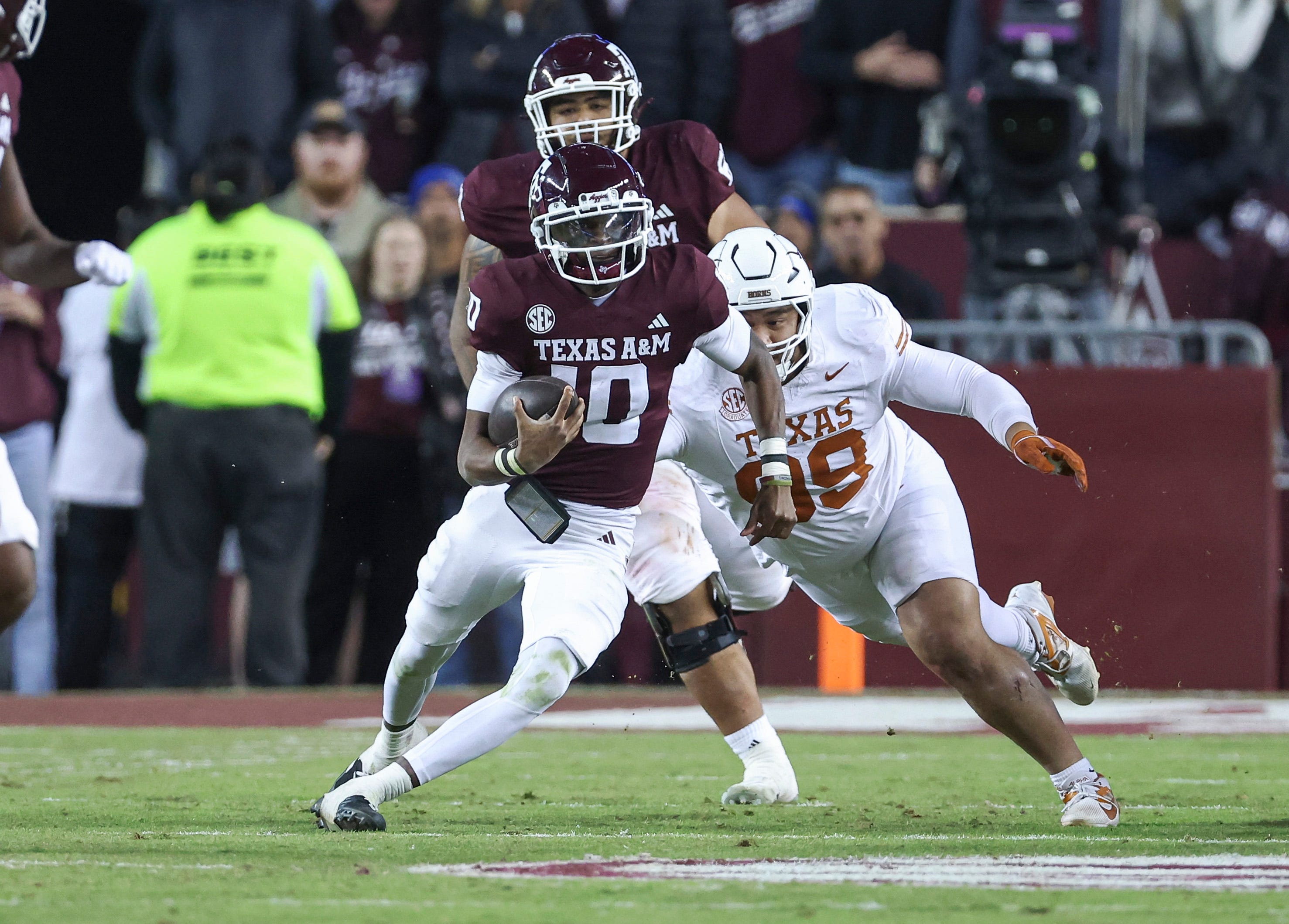 Where is Texas A&M football ranked in ESPN's Returning Production rankings?