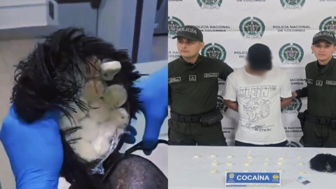 Hombre intenta traficar 400 dosis de droga dentro de “narcopeluca”
