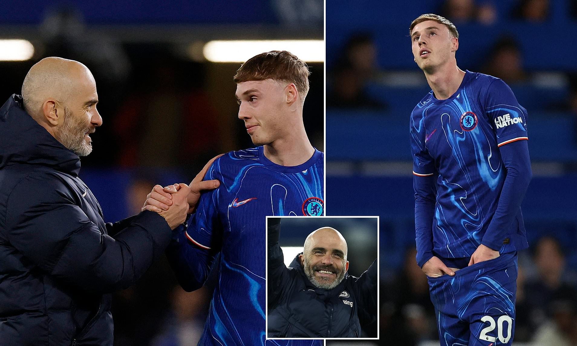 Enzo Maresca reveals exactly what he told Cole Palmer on the pitch as ...