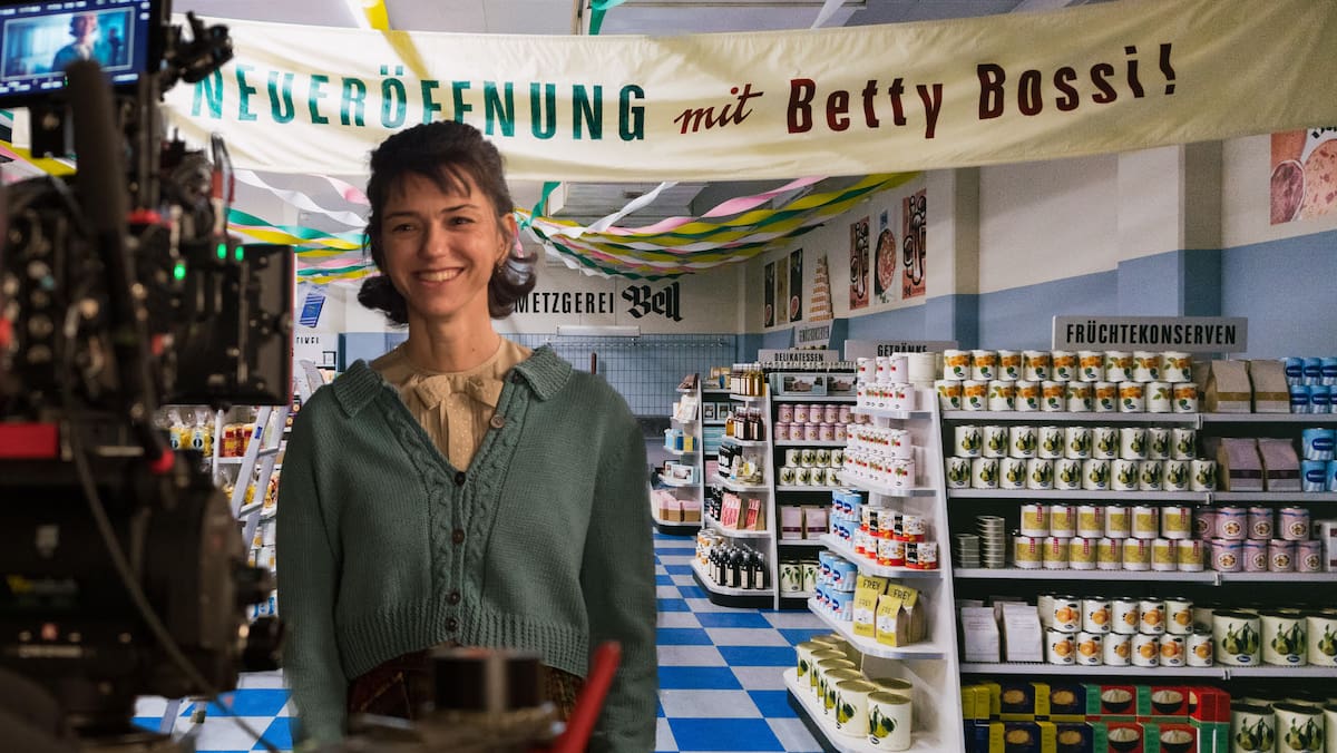 Setbesuch in Winterthur: Werbefigur Betty Bossi wird zum Leben erweckt