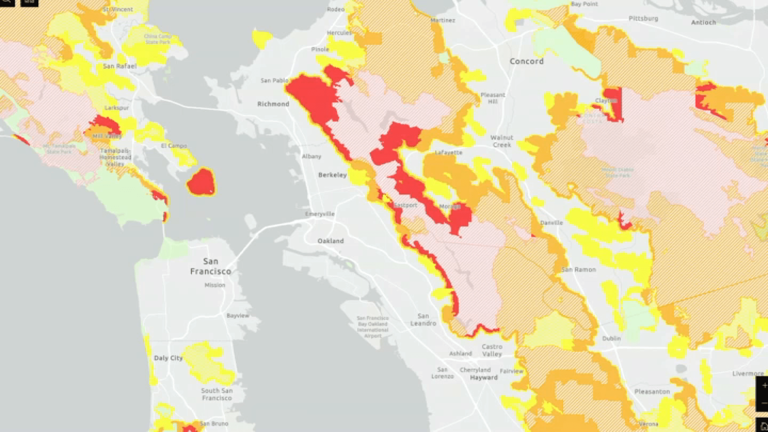 Cal Fire unveils fire hazard severity maps for the Bay Area