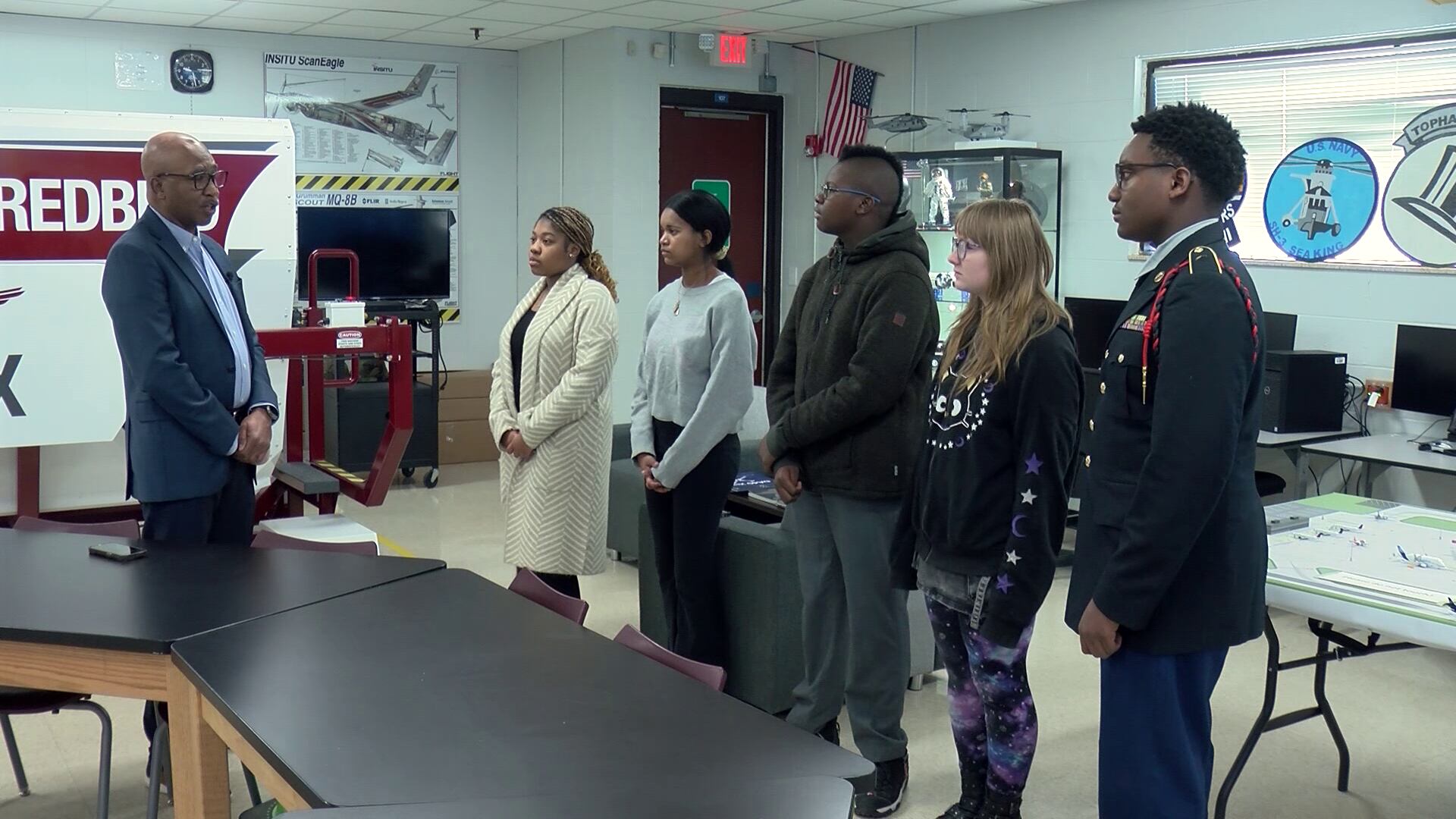 Breaking Barriers: Black retired FedEx pilot steering students toward ...