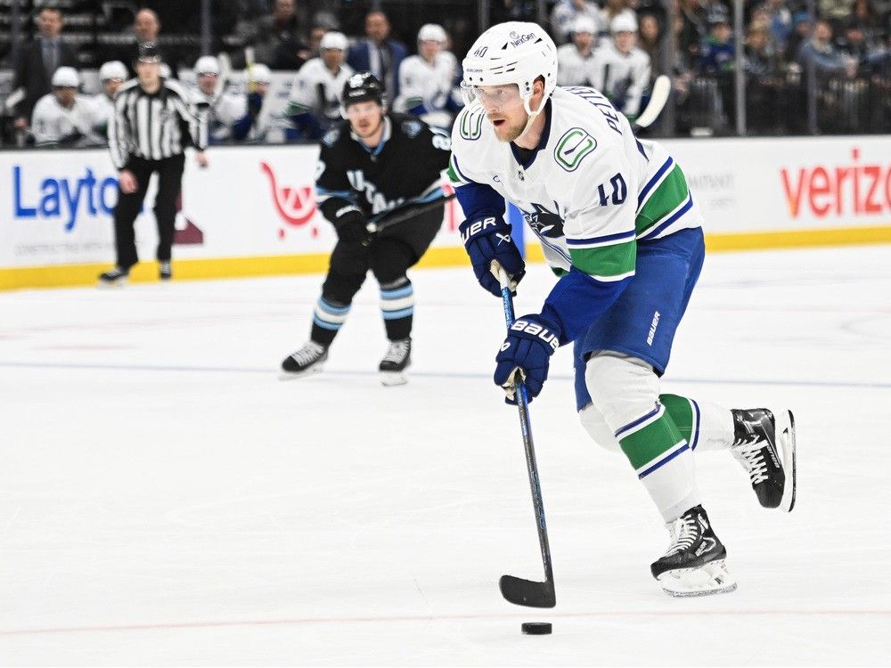 Canucks: Elias Pettersson, Nils Hoglander suffer apparent injury vs ...
