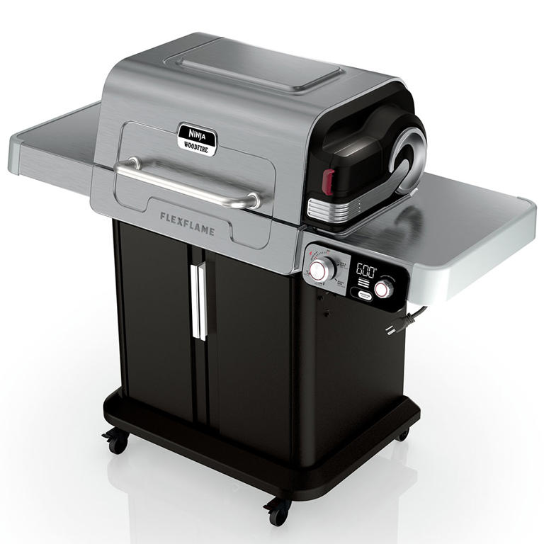 Ninja just dropped its first propane grill — the FlexFlame can smoke ...