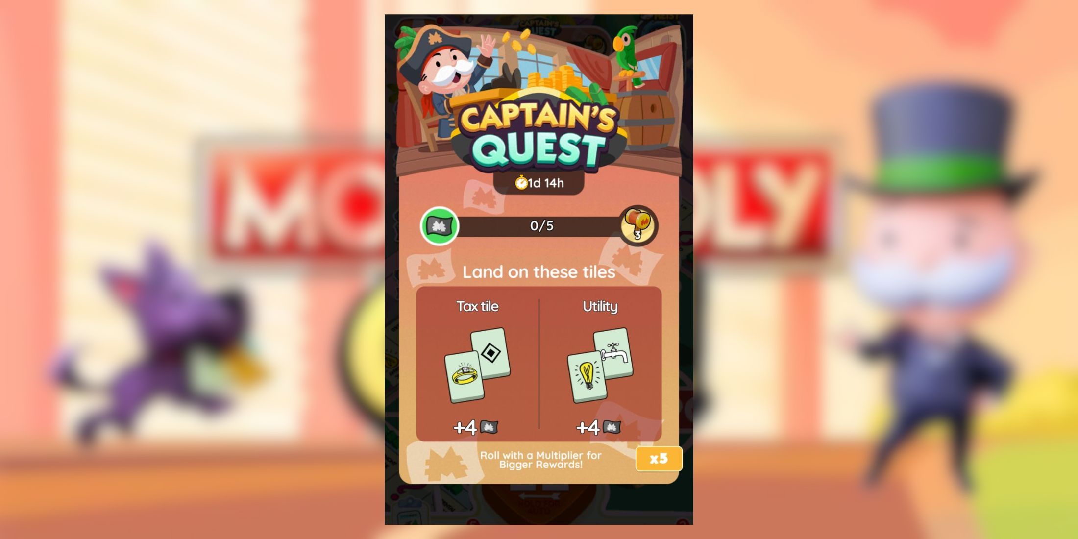 Monopoly GO: Captain's Quest Rewards And Milestones