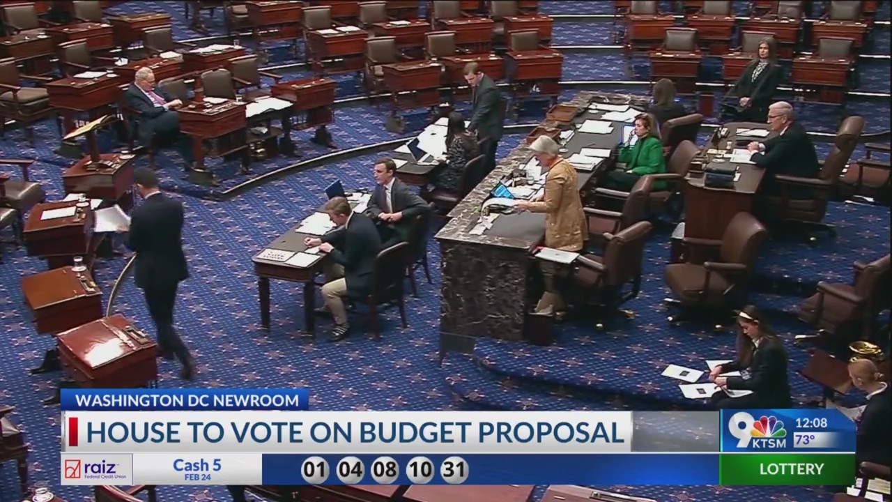 House to vote on budget proposal