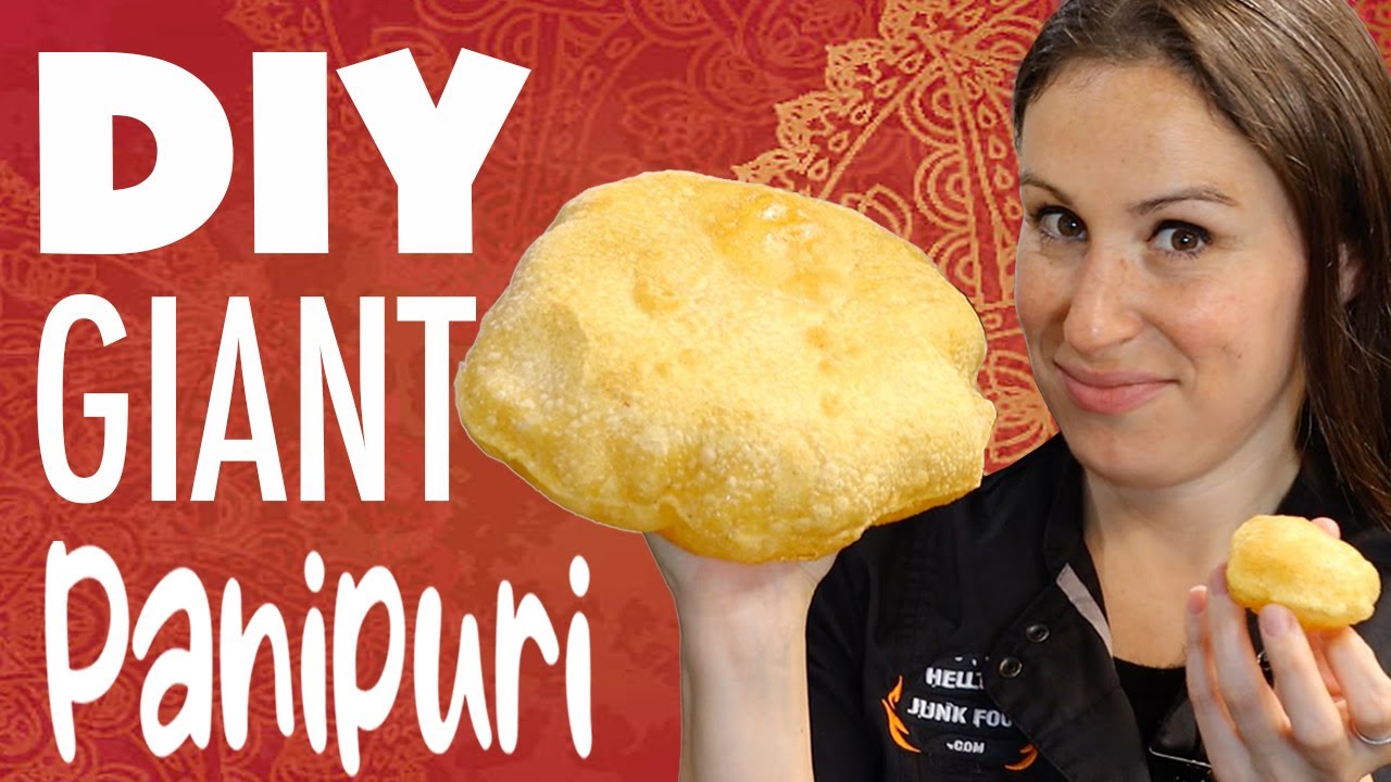 DIY Giant Panipuri India's Most Famous Street Food Feat. Tabla Indian ...