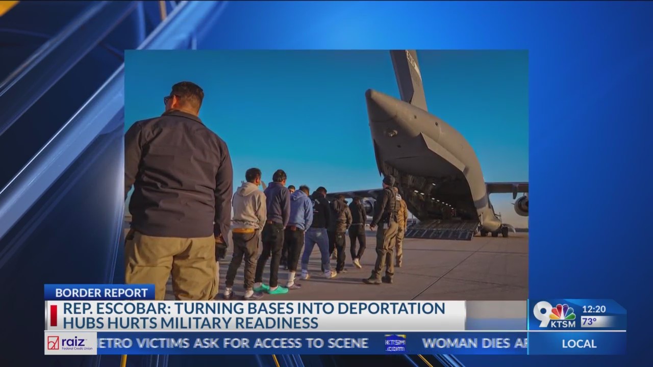 Escobar: Use of military for deportation hurts readiness