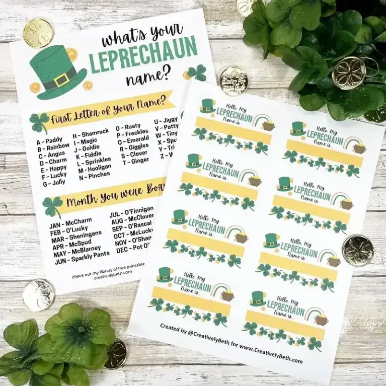 40 Free St Patrick's Day Printables