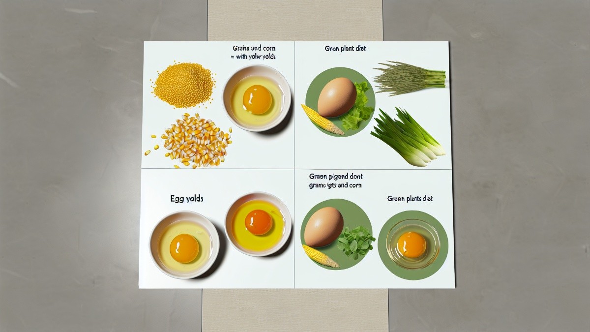 From pale yellow to deep orange: What does the color of the egg yolk mean?