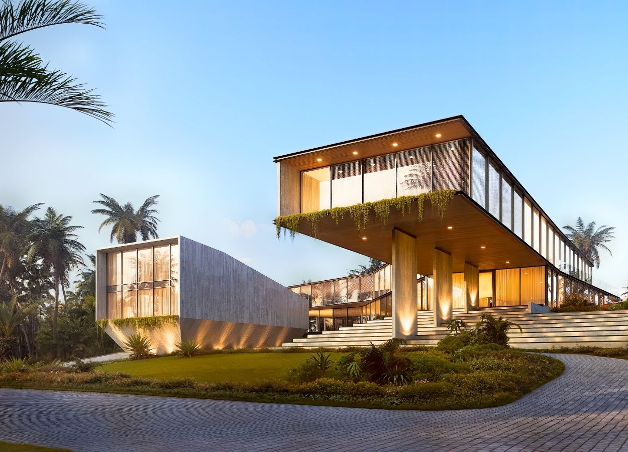 $60M Modern spec mansion in Miami’s Coconut Grove comes with its own ...