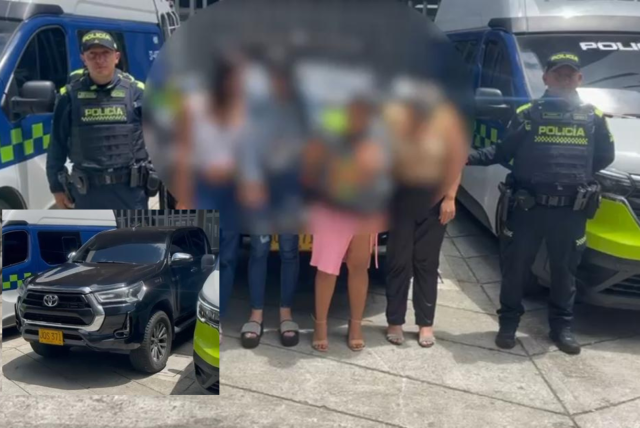 Cuatro mujeres fueron capturadas por millonario robo con sustancias químicas en Medellín