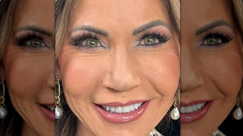 Kristi Noem Accidentally Exposes Her Republican Makeup Fail To Millions