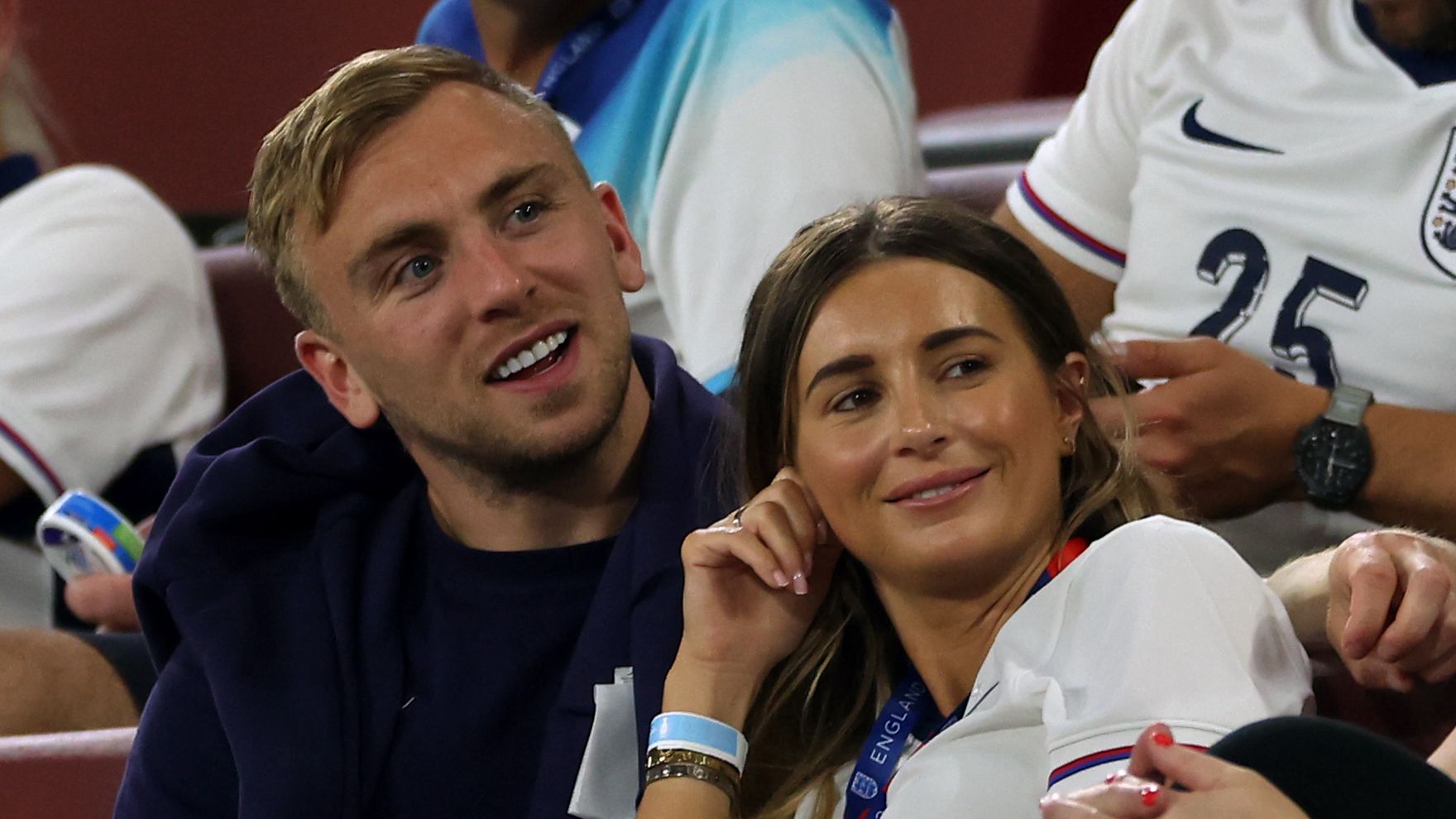 Jarrod Bowen thought 'big balls' wife Dani Dyer 'was joking' over ...