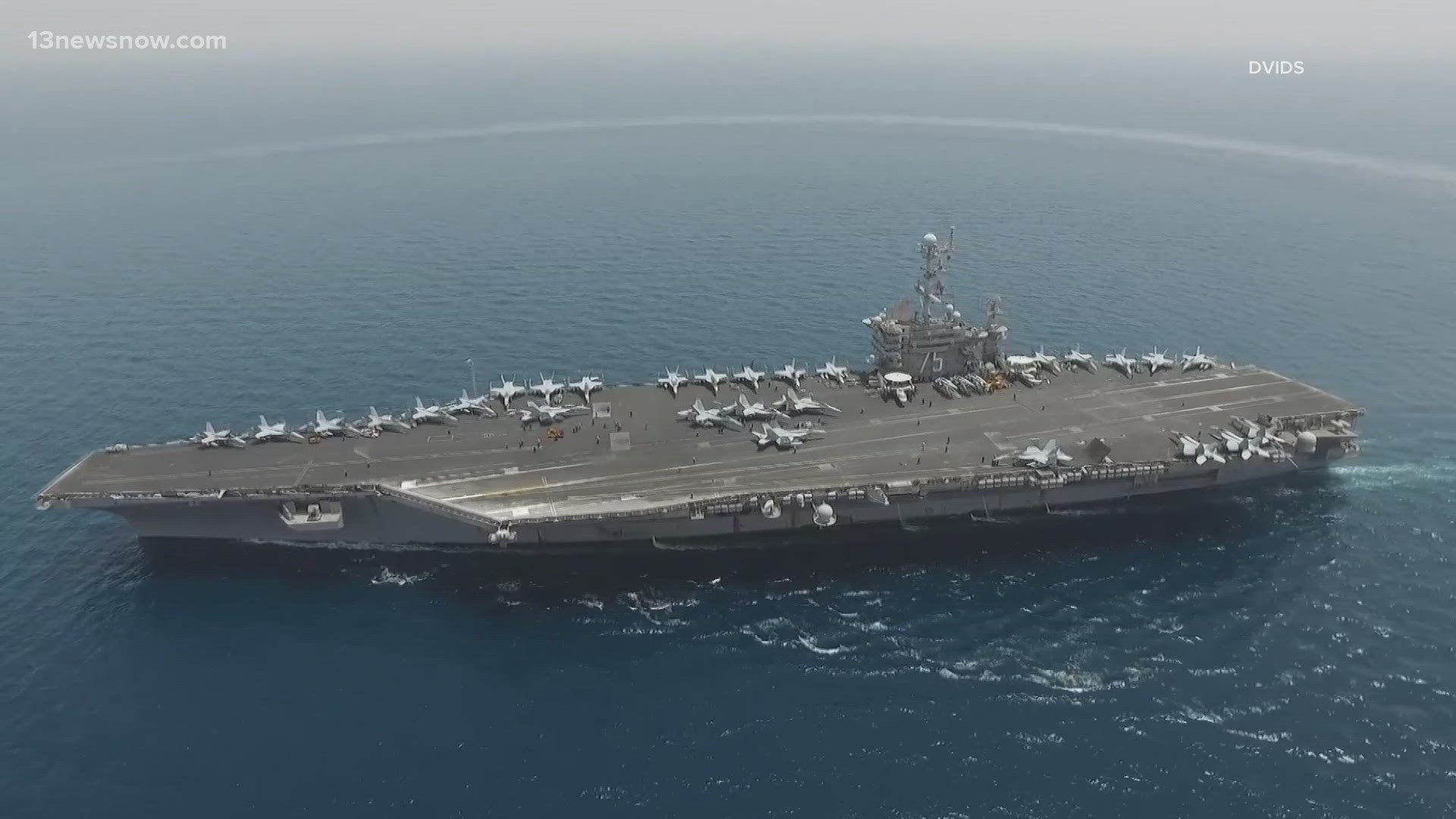 USS Truman back in business after Mediterranean Sea crash