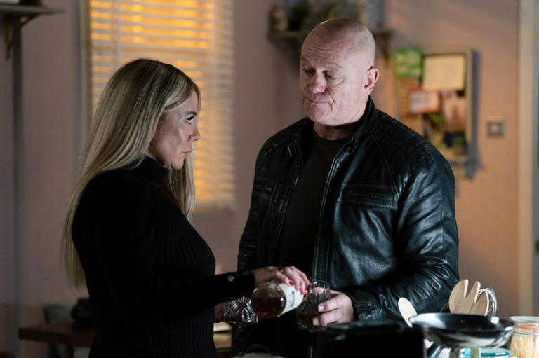BBC EastEnders' Sharon Watts grows closer to Grant Mitchell as huge ...