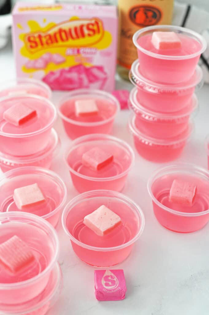 Starburst Jello Shots