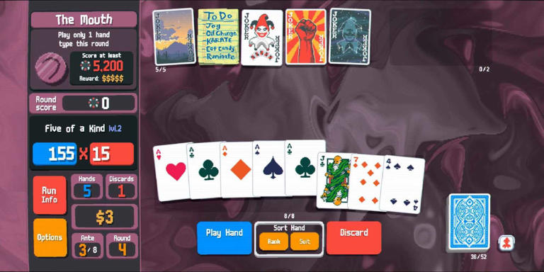 Balatro: All Hand Types, Ranked