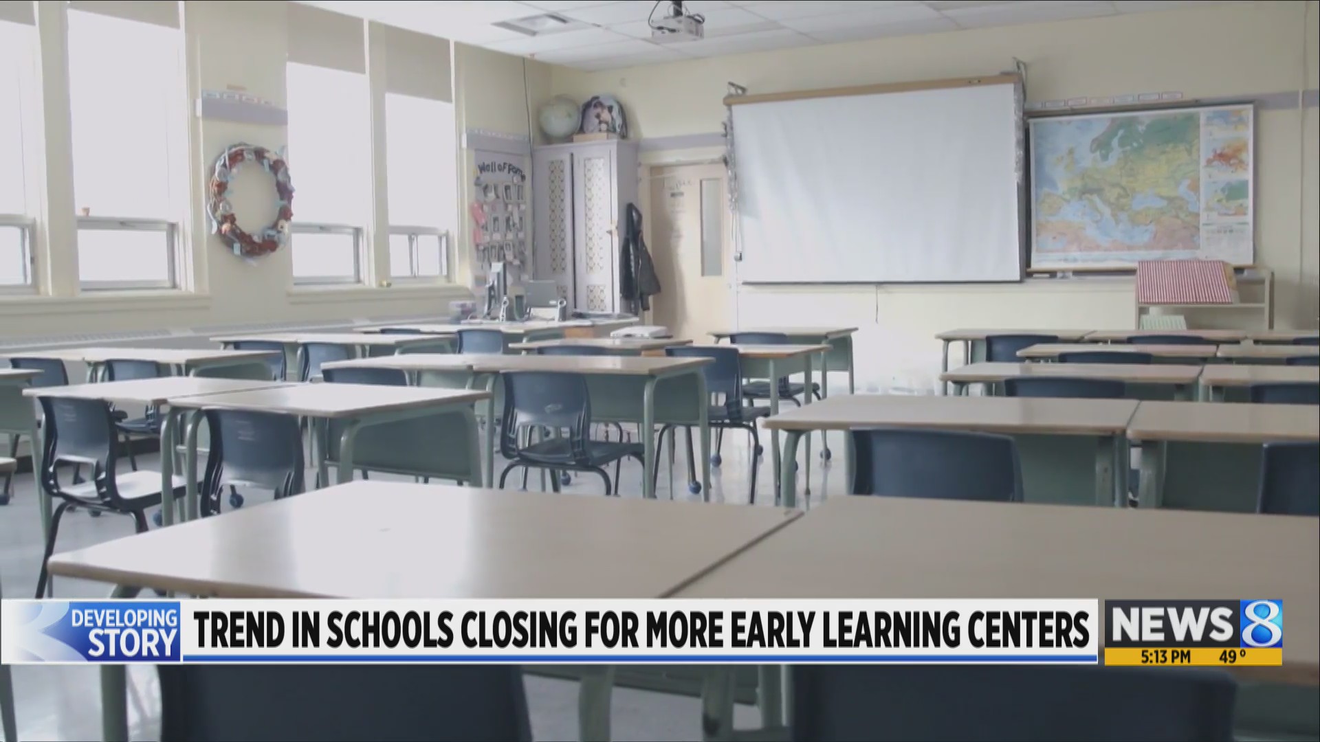 Declining enrollment contributing to school closings